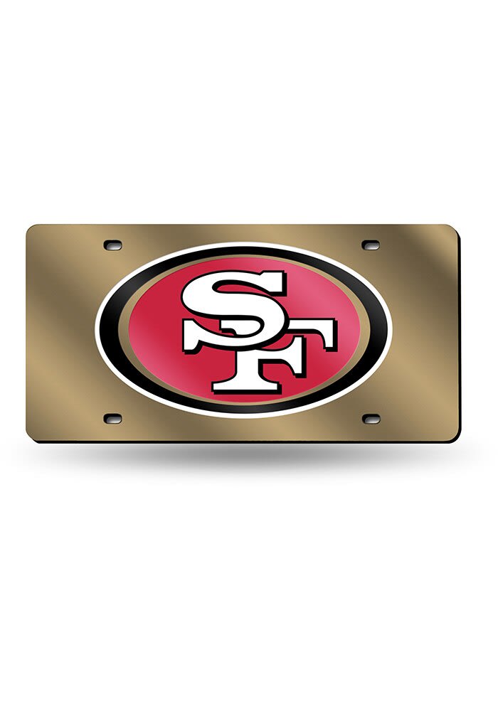 San Francisco 49ers License Plate- San Francisco 49ers Laser Cut ...