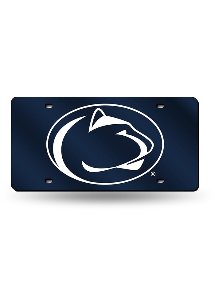 Penn State Nittany Lions License Plate- Penn State Nittany Lions NAVY ...