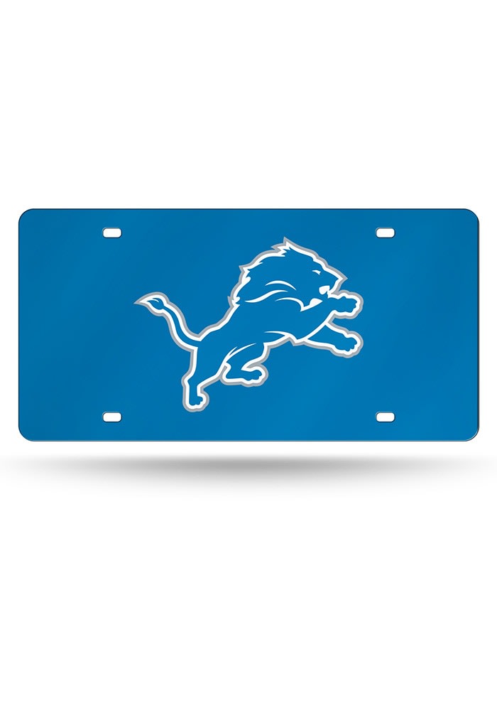 Detroit Lions License Plate- Detroit Lions BLUE Laser Cut Decorative ...