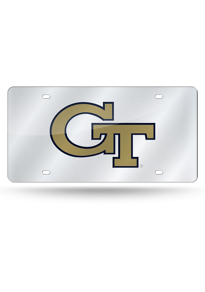GA Tech Yellow Jackets License Plate- GA Tech Yellow Jackets Laser Cut ...