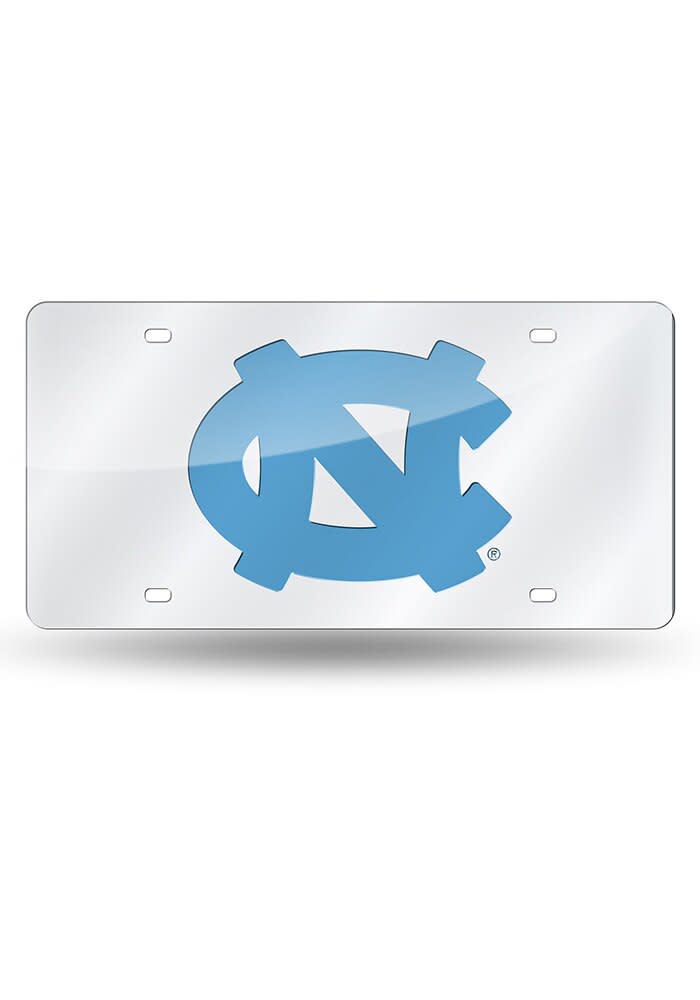 North Carolina Tar Heels License Plate- North Carolina Tar Heels SILVER ...