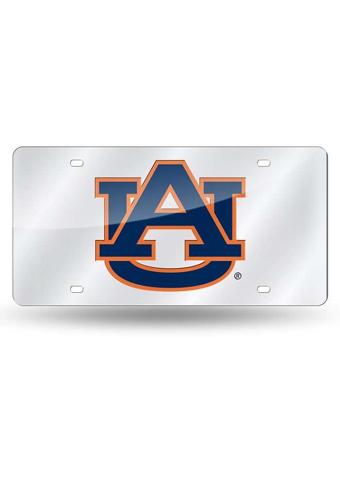 Auburn Tigers License Plate- Auburn Tigers SILVER Laser Cut Decorative ...