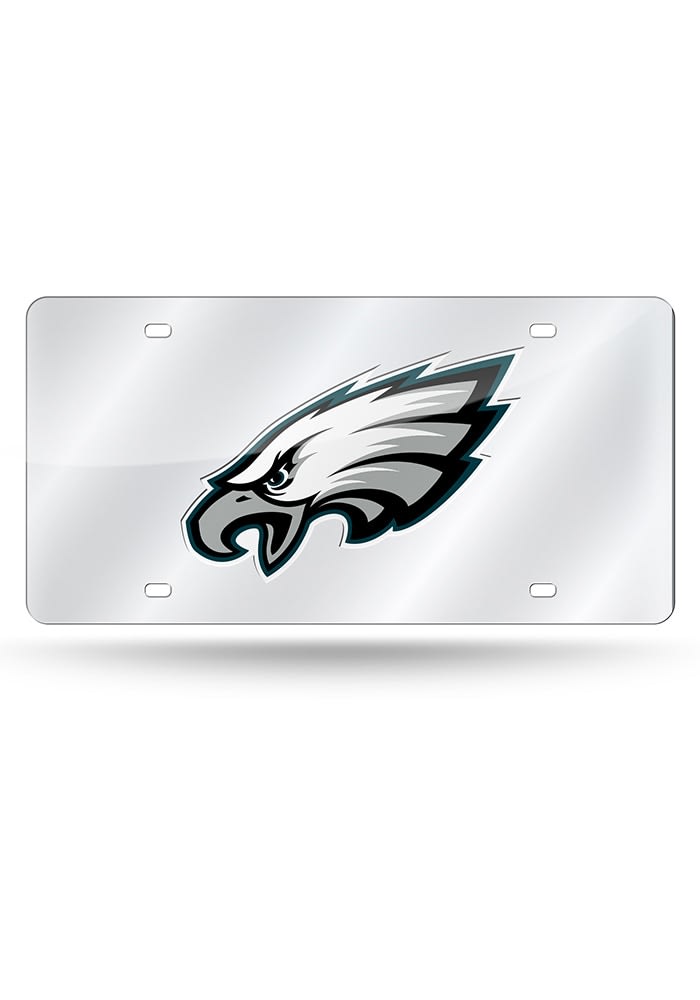 Philadelphia Eagles License Plate- Philadelphia Eagles SILVER Laser Cut ...