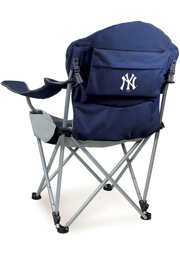New York Yankees Reclining Folding Chair - NAVY