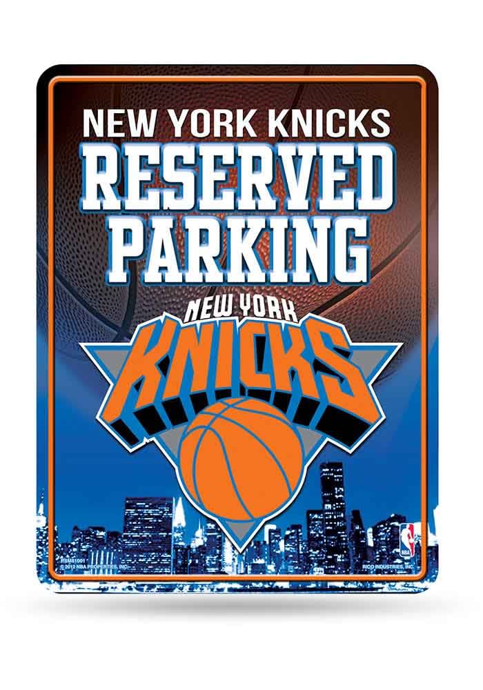 New York Knicks Metal Parking Sign SILVER - 74266682