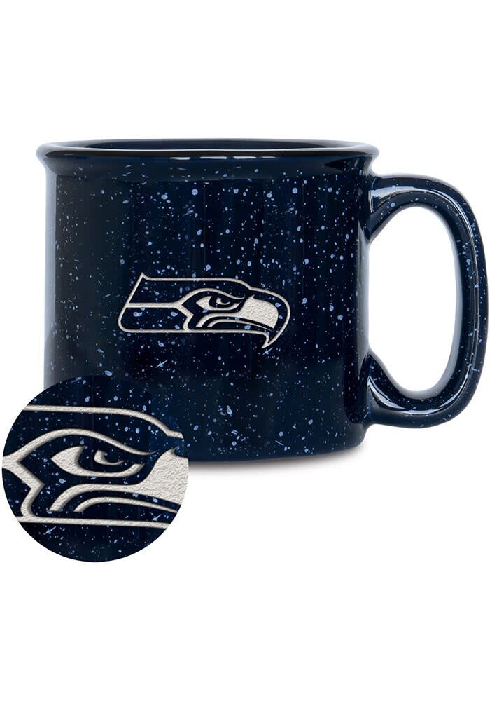 Seattle Seahawks 12oz Campfire Mug - NAVY