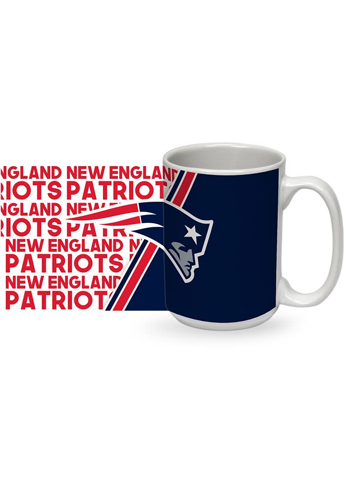 New England Patriots 15oz Mug - White