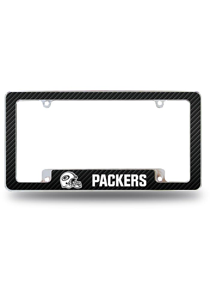 Green Bay Packers License Plate Frame - Green Bay Packers BLACK All ...
