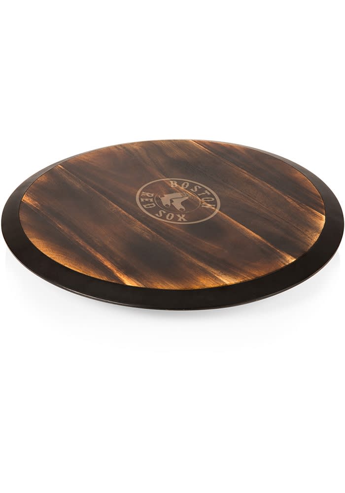 Boston Red Sox Lazy Susan Serving Tray - Brown
