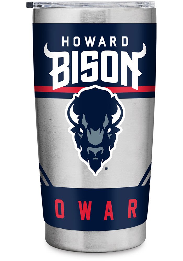 Howard Bison SILVER 20oz Stainless Steel Tumbler - 74268964