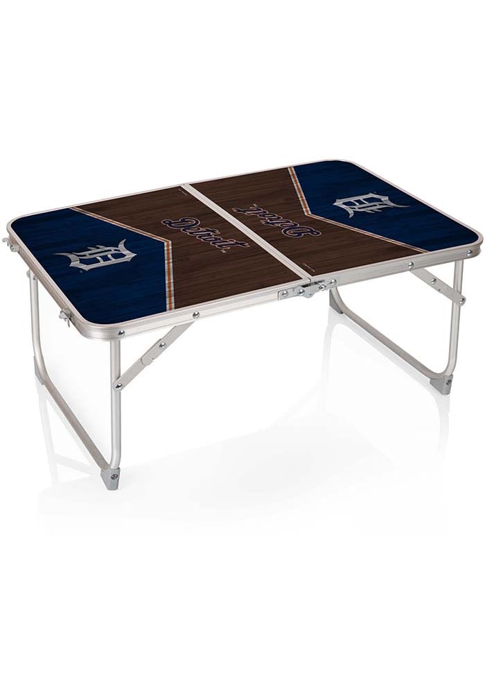 Detroit Tigers BROWN Portable Mini Folding Table - 7426974