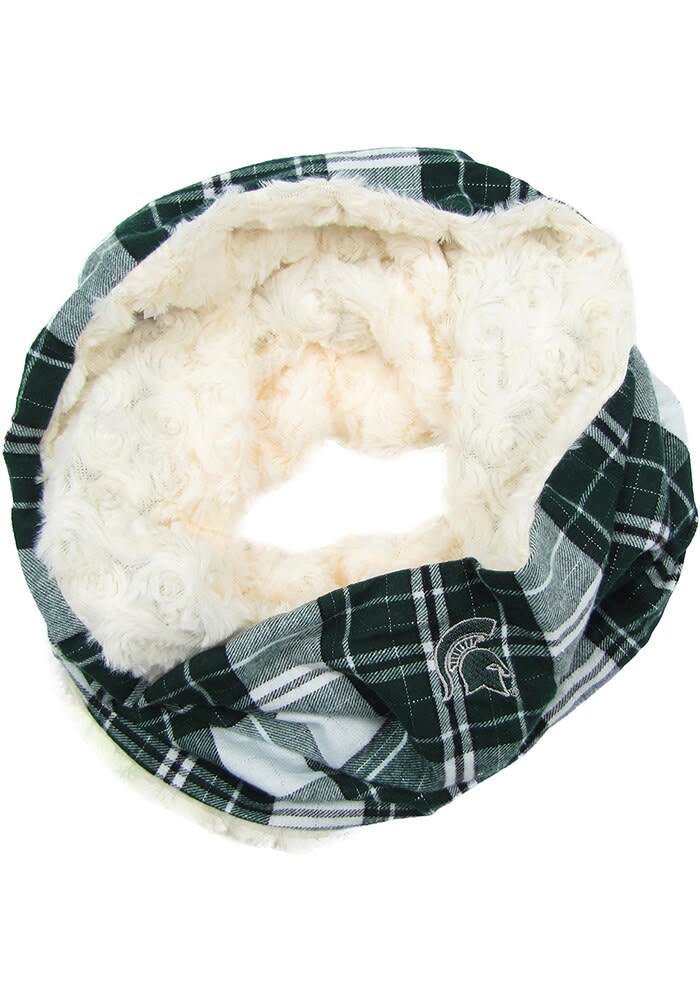 Michigan State Spartans GREEN Warm Up Womens Scarf - 74280561