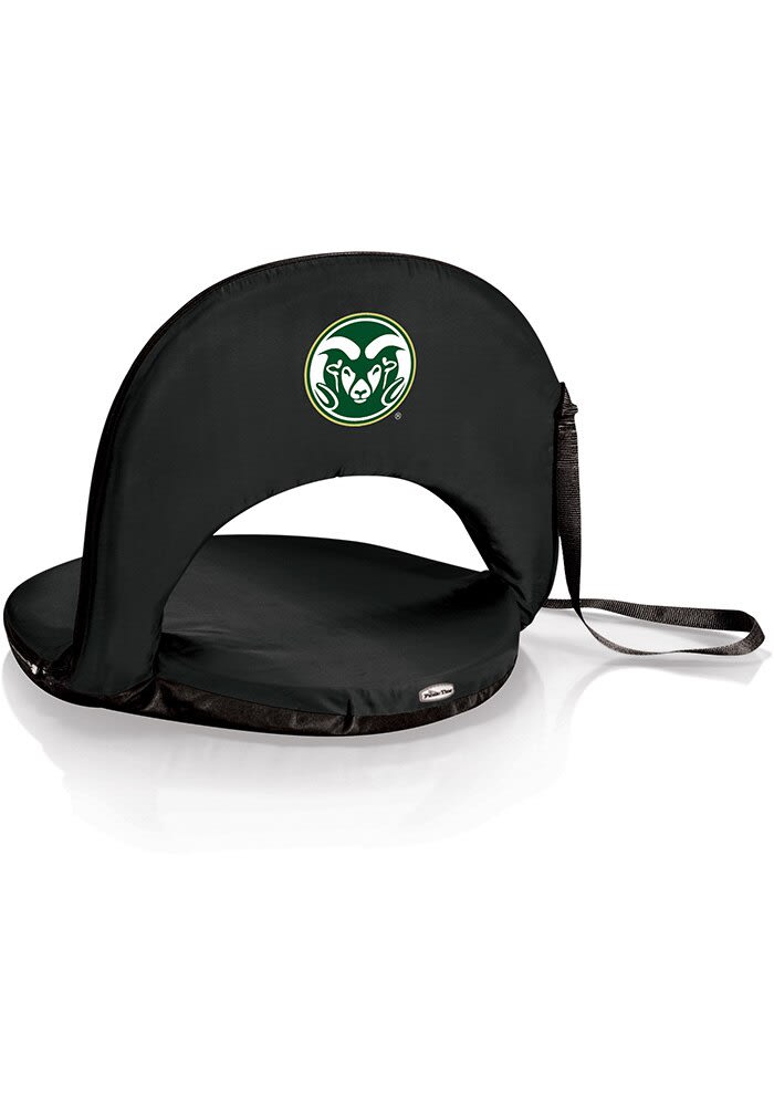 Colorado State Rams BLACK Oniva Reclining Stadium Seat - 7428274