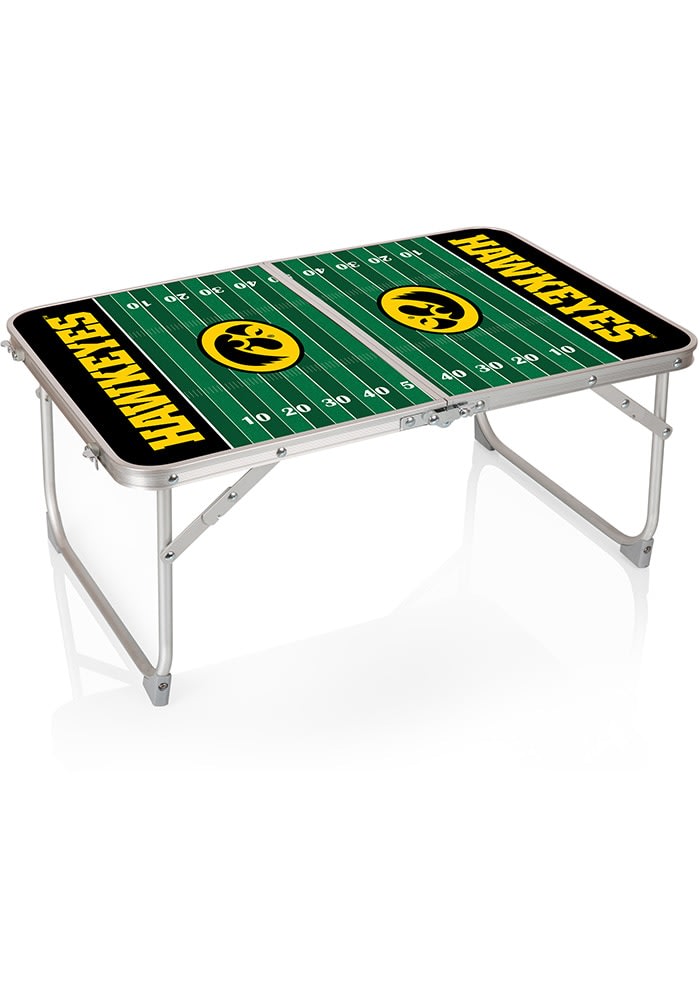Iowa Hawkeyes GRAY Concert Mini Folding Table - 7428781