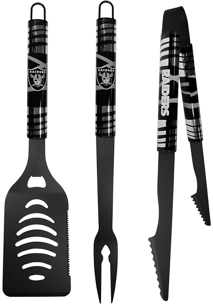 Las Vegas Raiders SILVER 3 Piece Tool Set - 74750591