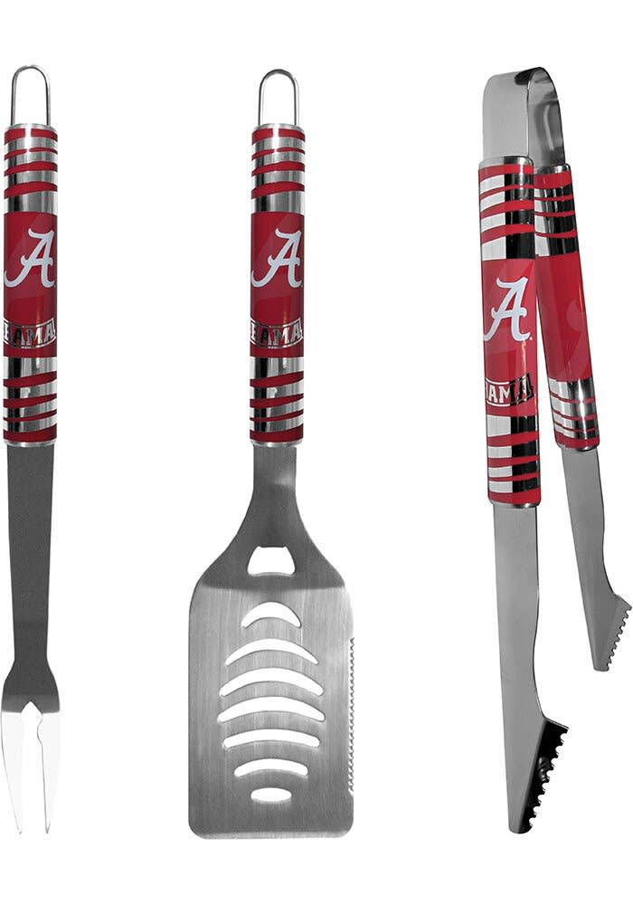 Alabama Crimson Tide GREY 3 piece Tailgater Tool Set - 74750757