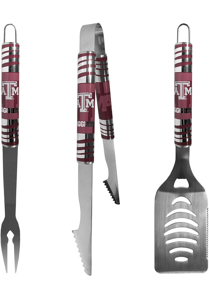 Texas A&M Aggies 3 piece Tailgater Tool Set - GREY