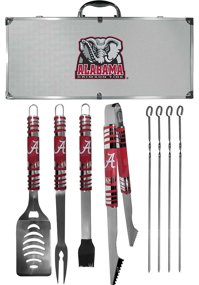 Alabama Crimson Tide 8 Piece Tailgater Tool Set - GREY