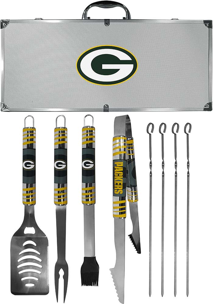 Green Bay Packers 8 Piece Tailgater Tool Set - GREY