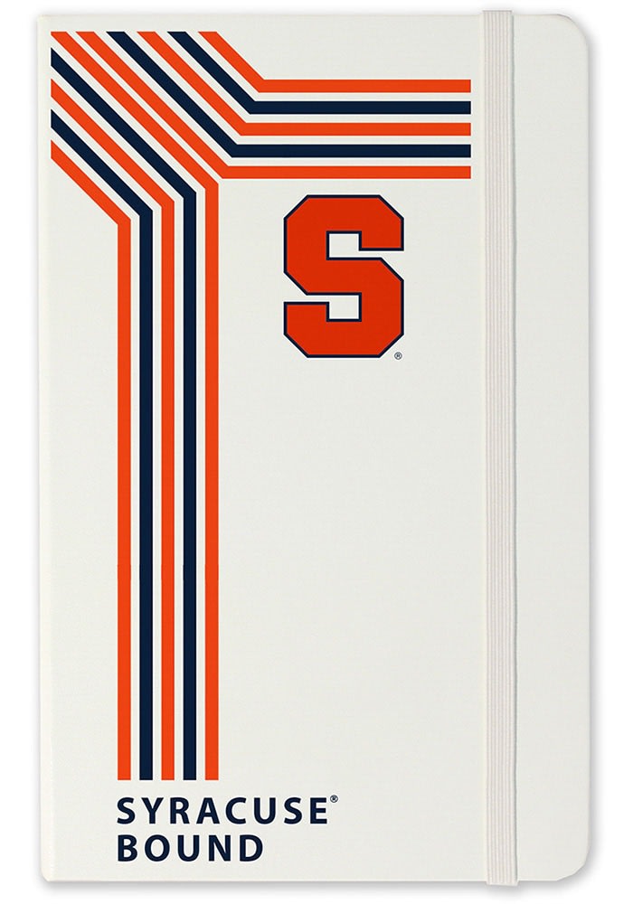 Syracuse Orange White School Bound team logo Notebook and Folder - 74772220
