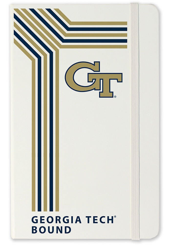 GA Tech Yellow Jackets White School Bound team logo Notebook and Folder ...