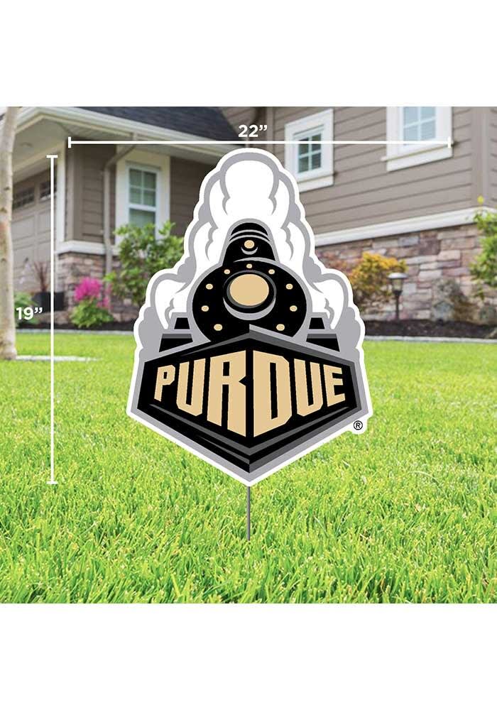 Purdue Boilermakers BLACK Team Yard Sign - 74834747