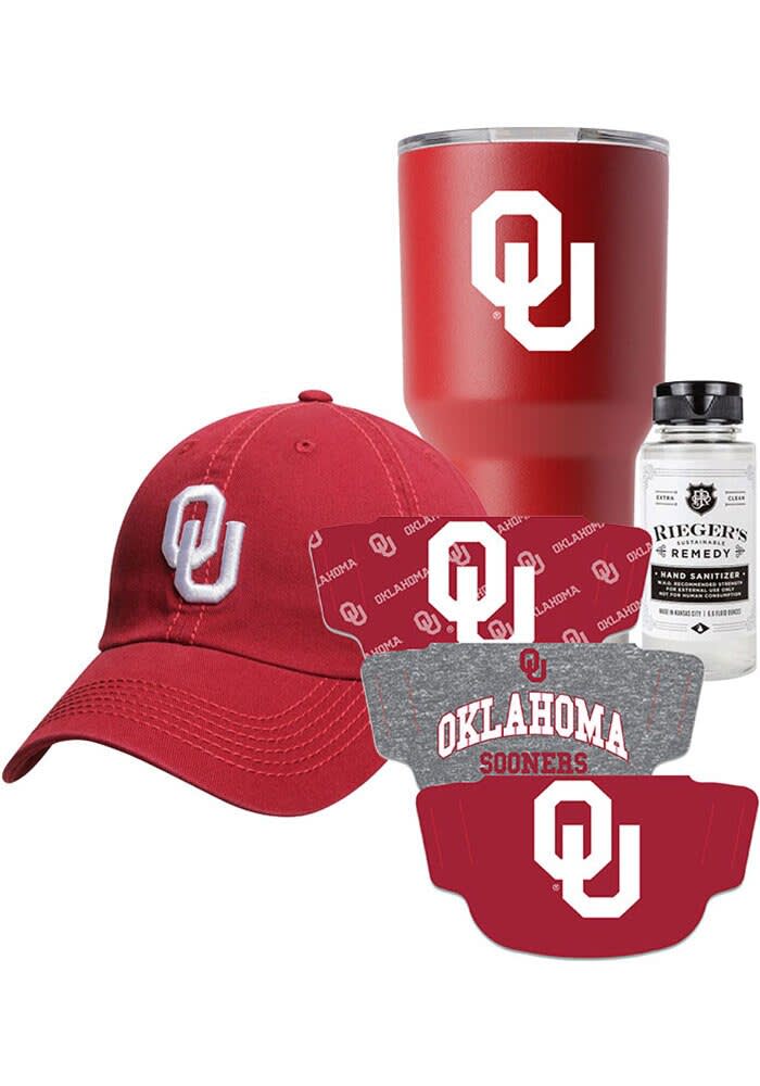 Oklahoma Sooners Red Back to School Gift Set Fan Mask - 74850103