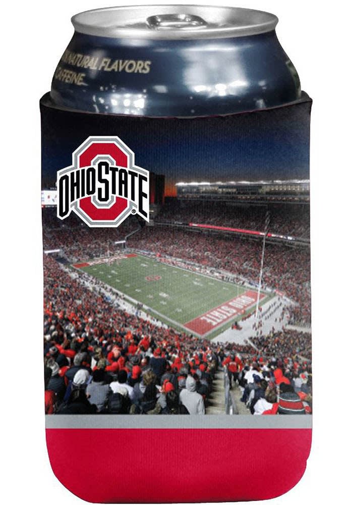 Logo Brands Ohio State Buckeyes SCARLET Stadium Coolie - 76663373