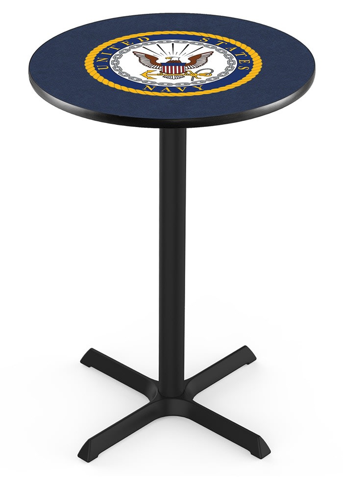 Navy Cross Base BLACK Pub Table - 7694492