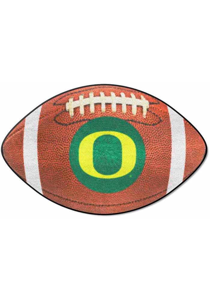 Oregon Ducks Football Logo Interior Rug BROWN - 77165246