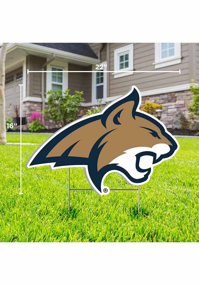 Montana State Bobcats GOLD Mascot Yard Sign - 7727279