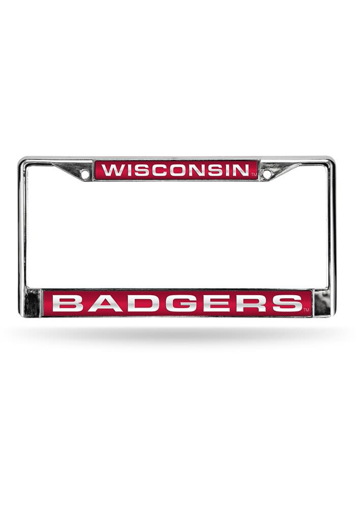 Wisconsin Badgers License Plate Frame - 77362570174