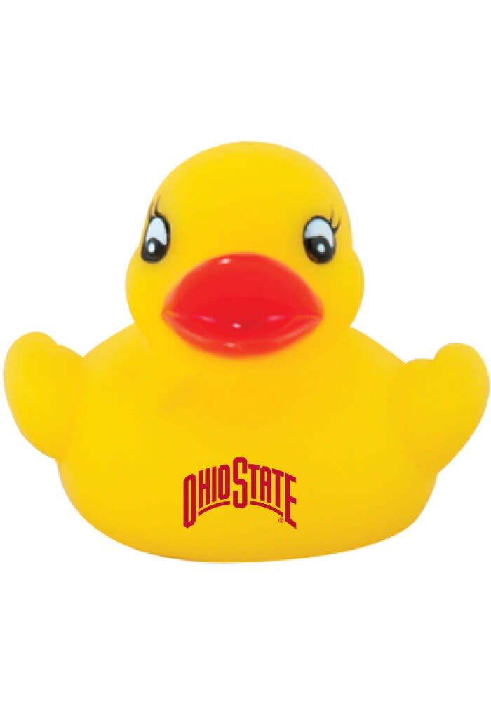 Ohio State Buckeyes SCARLET Rubber Duck Souvenir Rubber Duck - 7737607