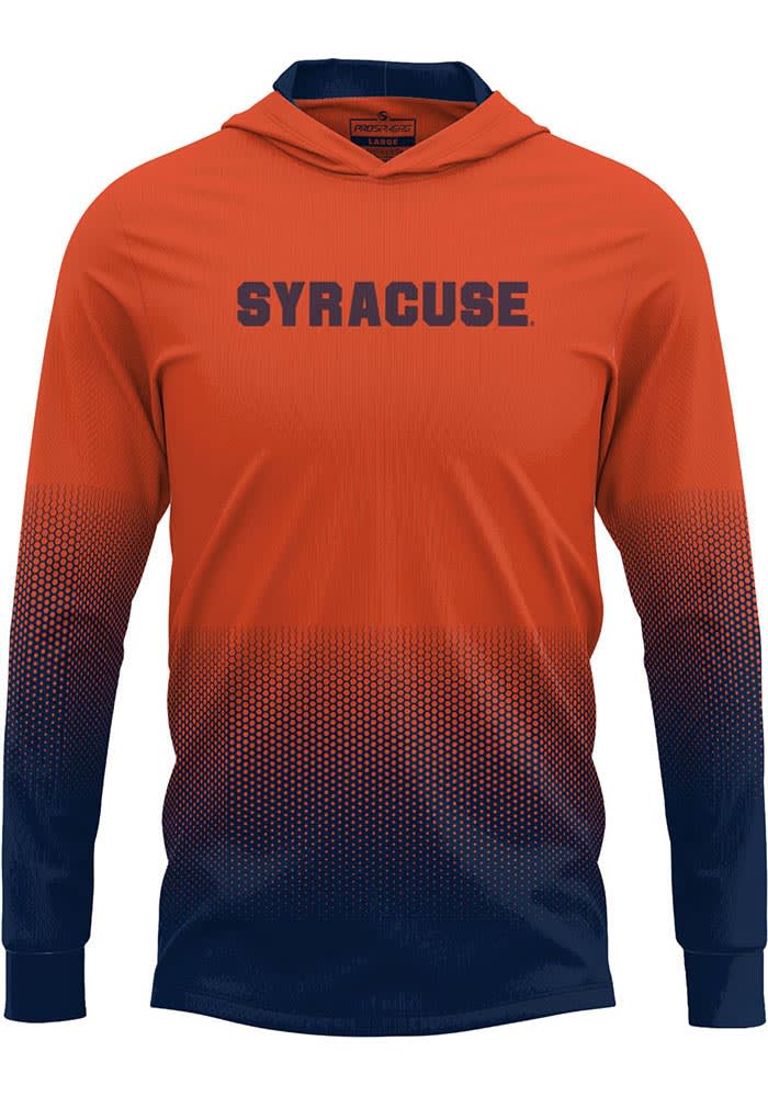 ProSphere Syracuse Orange Mens ORANGE Hex Pro Hoodie - 77670405