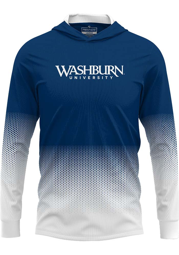 ProSphere Washburn Ichabods Mens Hex Pro Hoodie - Blue