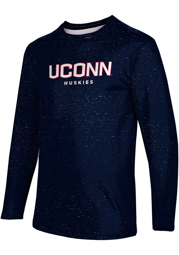 ProSphere UConn Huskies Heather Long Sleeve T Shirt NAVY - 77672620