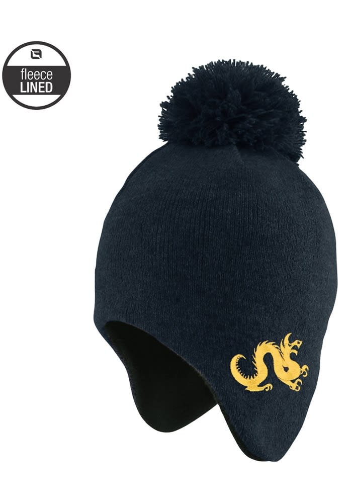 Drexel Dragons LogoFit Adjustable Toddler NAVY Minion Pom Flap Hat ...