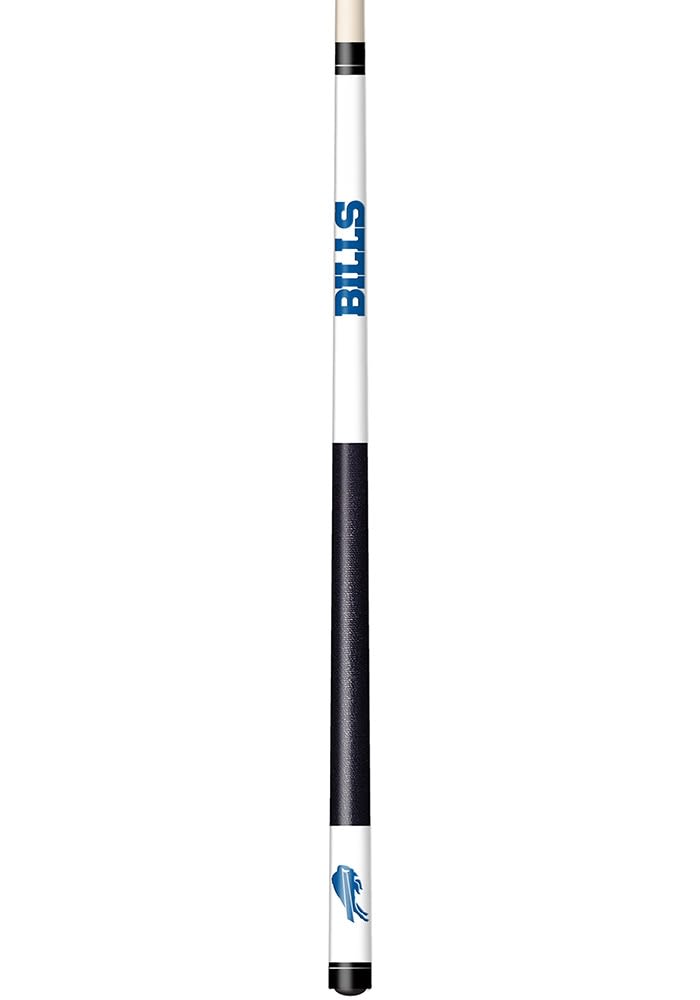 Buffalo Bills White Lazer Etched Pool Cue - 78296988