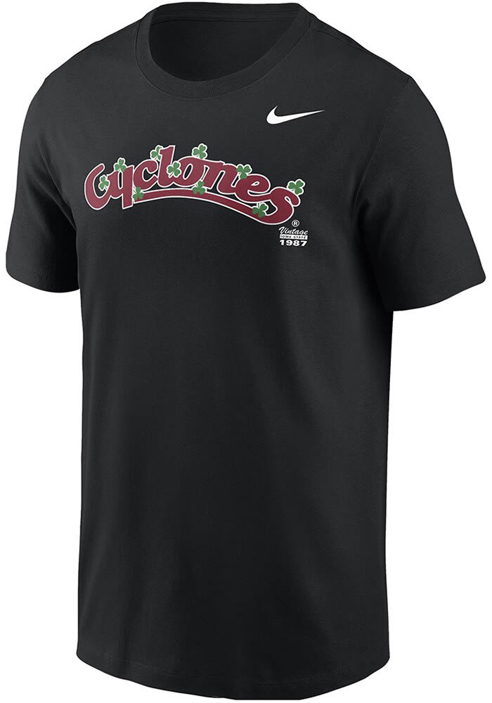 Nike Iowa State Cyclones BLACK Football Aer Lingus College Football ...