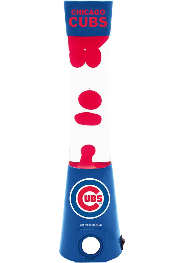 Chicago Cubs BLUE Lava Lamp Wireless Speaker Table Lamp - 7890736