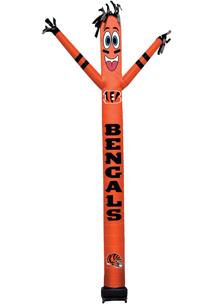Cincinnati Bengals ORANGE Outdoor Inflatable Crazy Sports Fan - 7890960