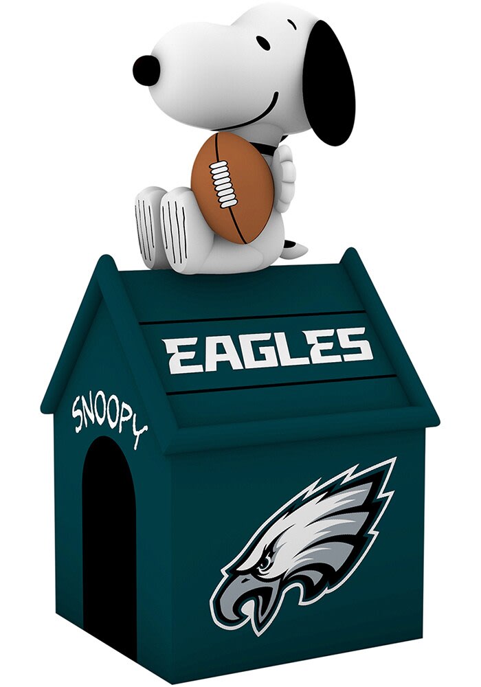 Philadelphia Eagles MIDNIGHTGREEN Outdoor Inflatable Snoopy Doghouse ...
