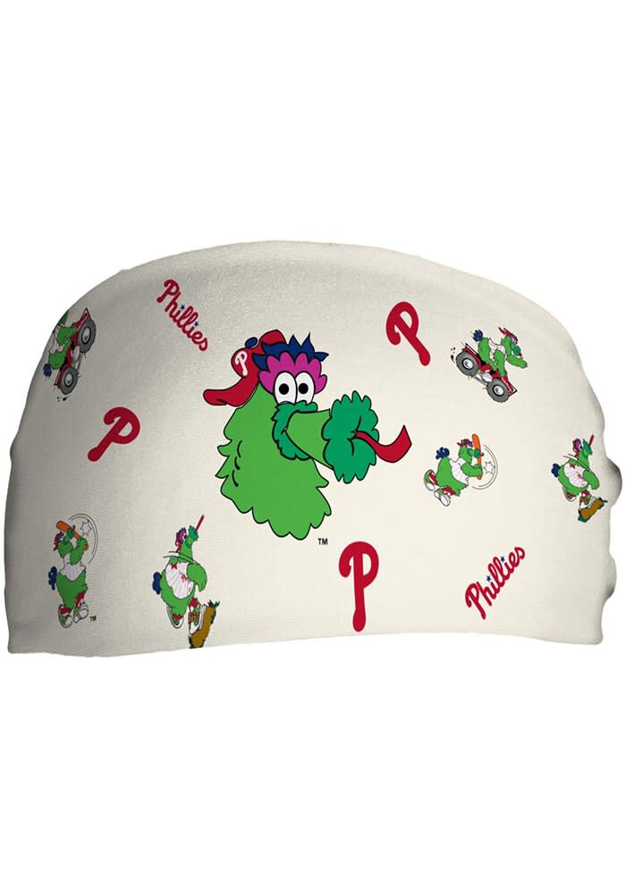 Philadelphia Phillies CREAM Phanatic Scatter Headband - 794901277