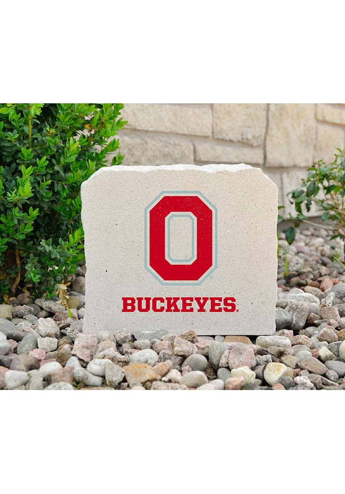 Ohio State Buckeyes Red 7x8 Inch O Buckeyes Rock - 7950150