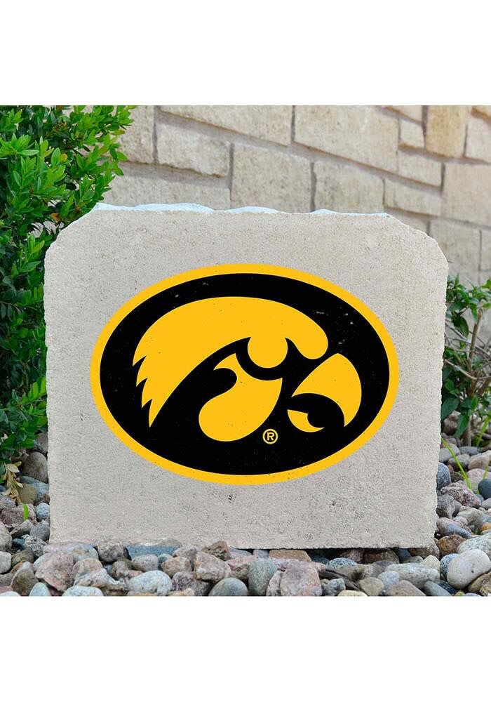 Iowa Hawkeyes GRAY Iowa Hawkeye 11x9 Rock - 7950213