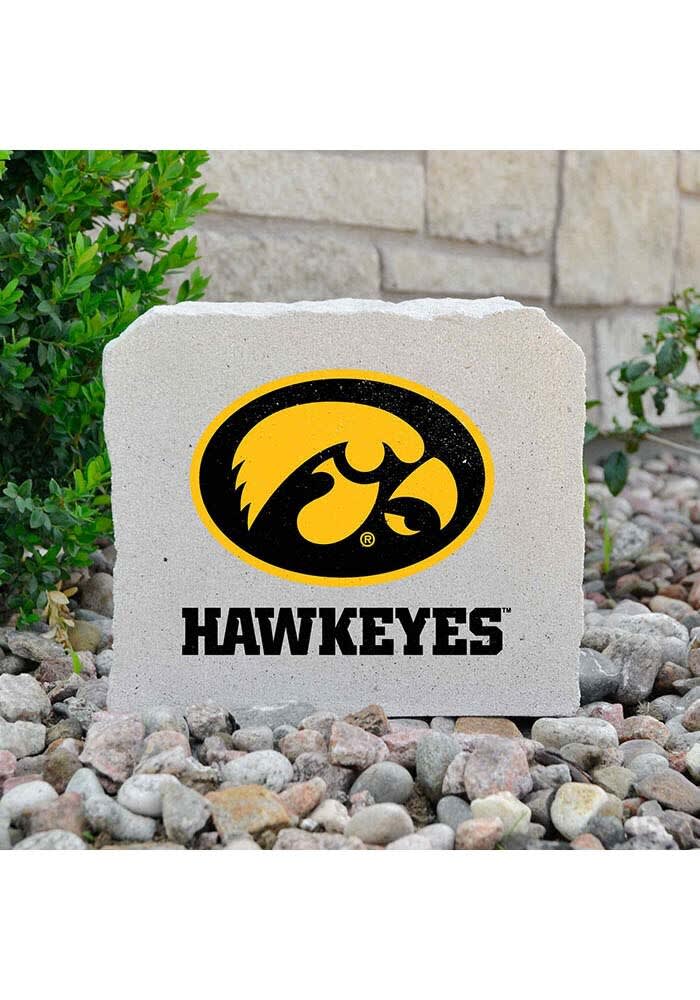 Iowa Hawkeyes GRAY Hawkeye Hawkeyes 8x7 Rock - 7950214