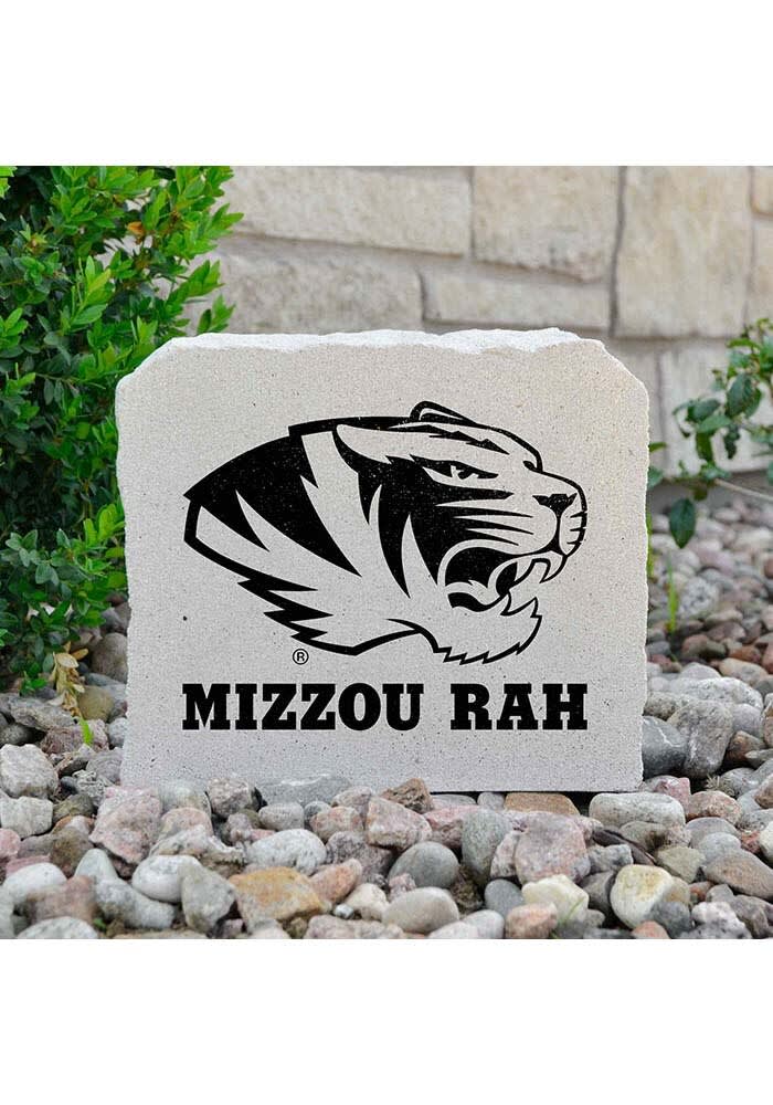 Missouri Tigers GRAY Mizzou Rah 8x7 Rock - 7950277