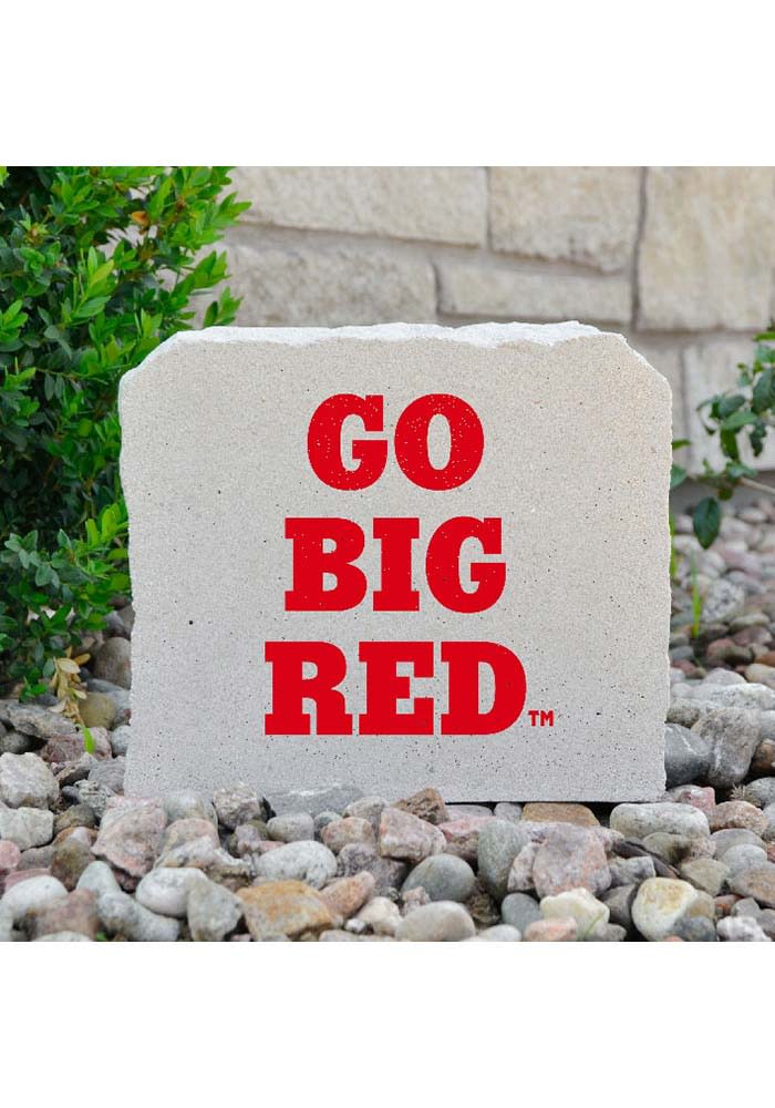 Nebraska Cornhuskers GRAY Big Red 8x7 Rock - 7950291