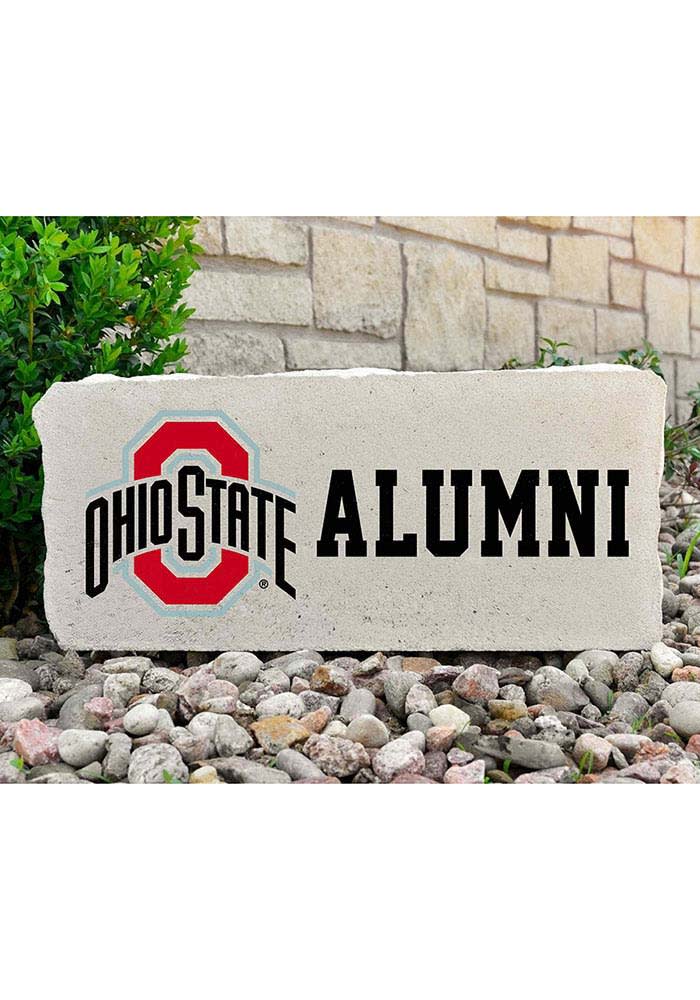 Ohio State Buckeyes STONE 18x8 Alumni Rock - 79570296