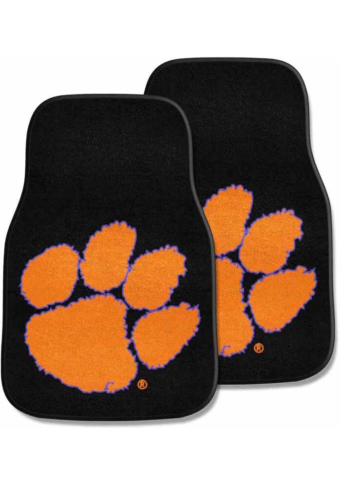 Clemson Tigers BLACK Logo Car Mat - 81736440
